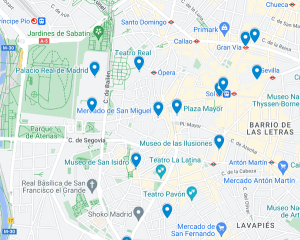Carte Madrid : plan gratuit et points d’intérêts à voir [2026]